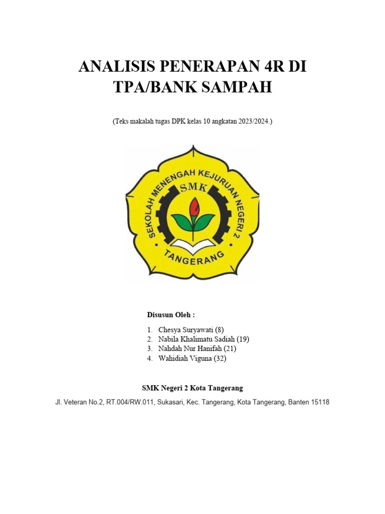 Teks Makalah DPK - X.ka 2 | PDF | Sains & Matematika