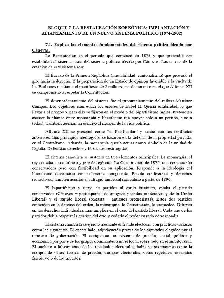 Bloque 7 | PDF | Anarquismo | España