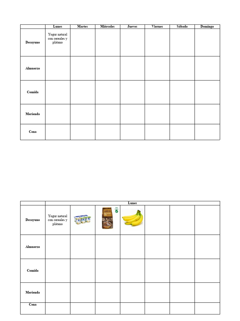 Plantillas GFB GF GBGF J FJ | PDF