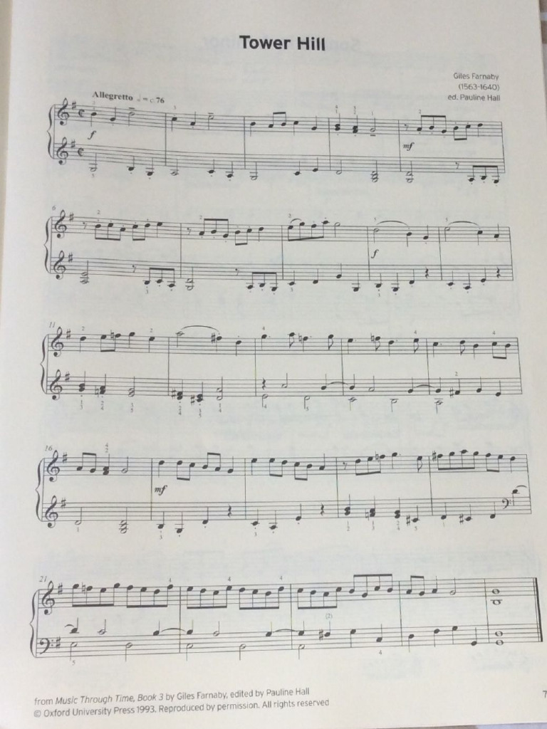 Grade 4 Piano Trinity | PDF