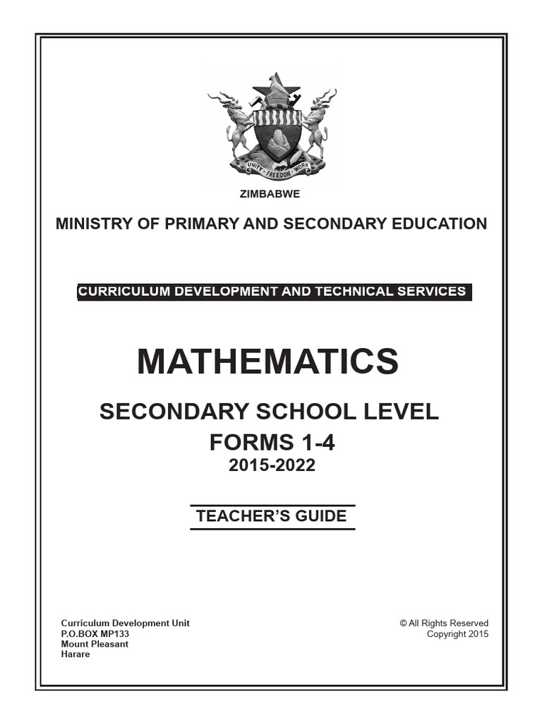 Mathematics Forms 1-4 | PDF | Educational Technology | Learning