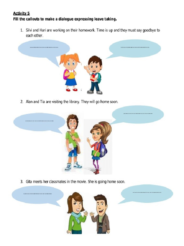 Hedy - ENGLISH Leave Taking #2 | PDF