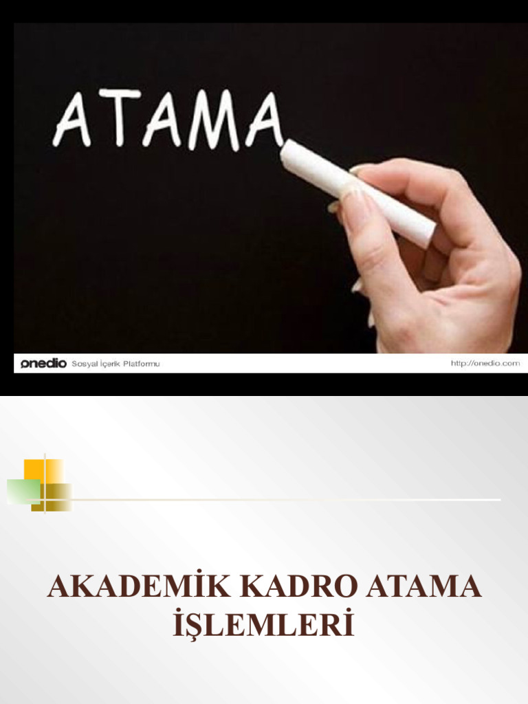Atama Islemleri | PDF
