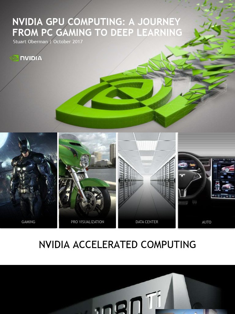 NVIDIA GPU Computing - A Journey From PC Gaming To Deep Learning | PDF ...
