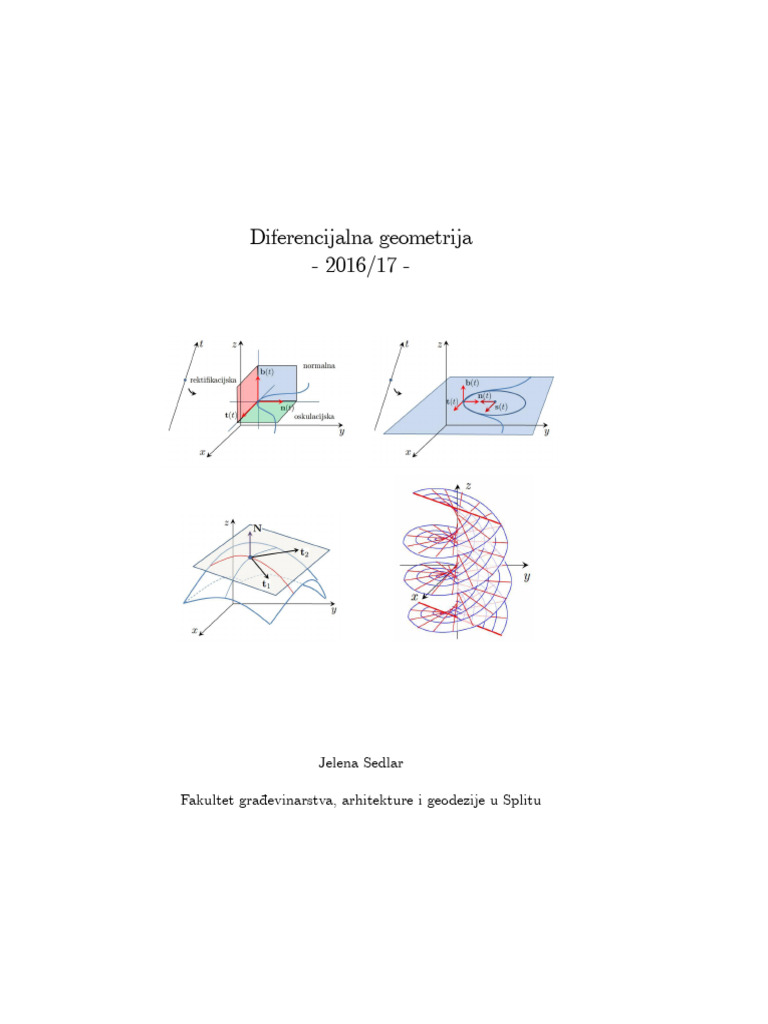 Diferencijalna Geometrija | PDF