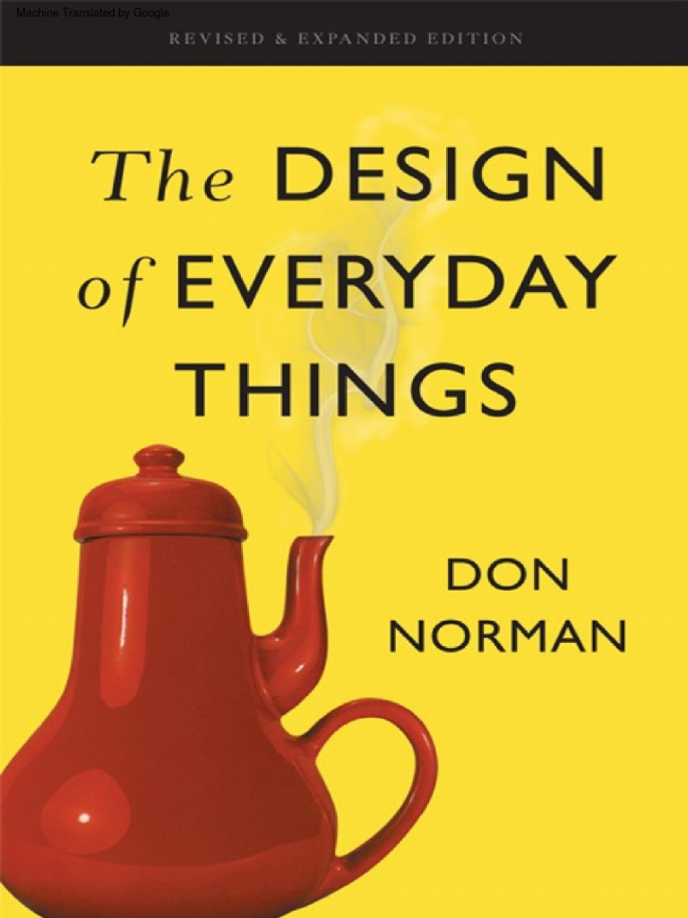 The Design of Everyday Things by Don Norman (En Français) | PDF ...