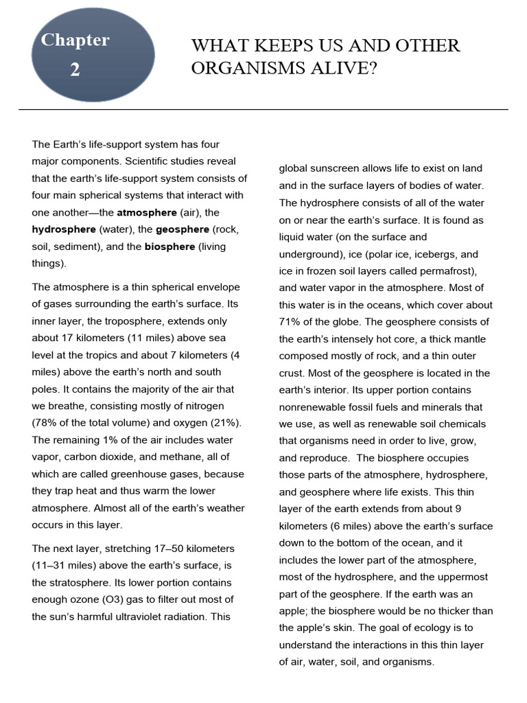 Pee Handouts | Download Free PDF | Earth | Atmosphere Of Earth