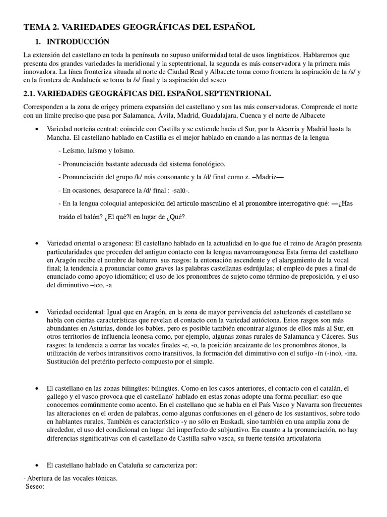Tema 2 Lengua 2 Eval | PDF | Lengua española | Comunicación humana
