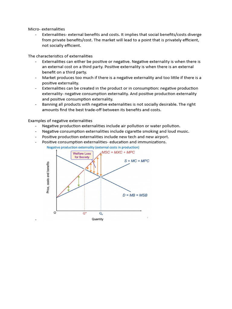 Micro Externalities | PDF | Externality | Economic Equilibrium