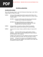 2019 Technical Drawing Exam Questions | PDF | Perspective (Graphical ...