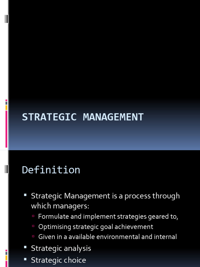 14 Strategic MGT | PDF | Strategic Management | Decision Making