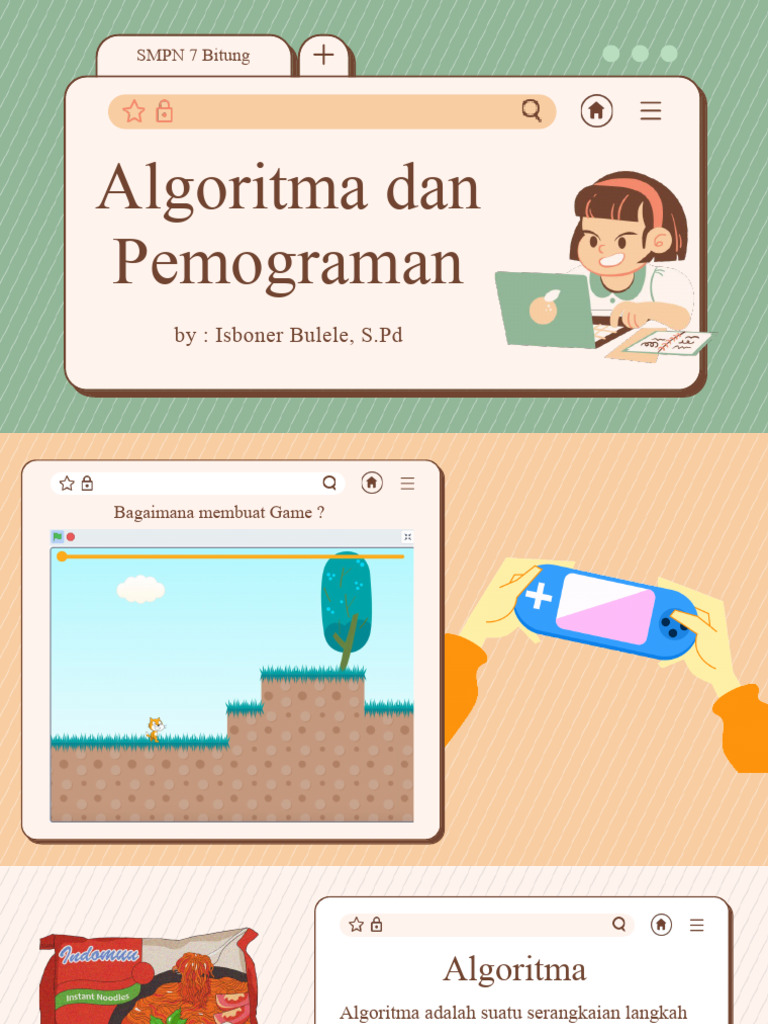 SCRATCH SMP Kelas 8 | PDF | Game & Aktivitas | Komputer