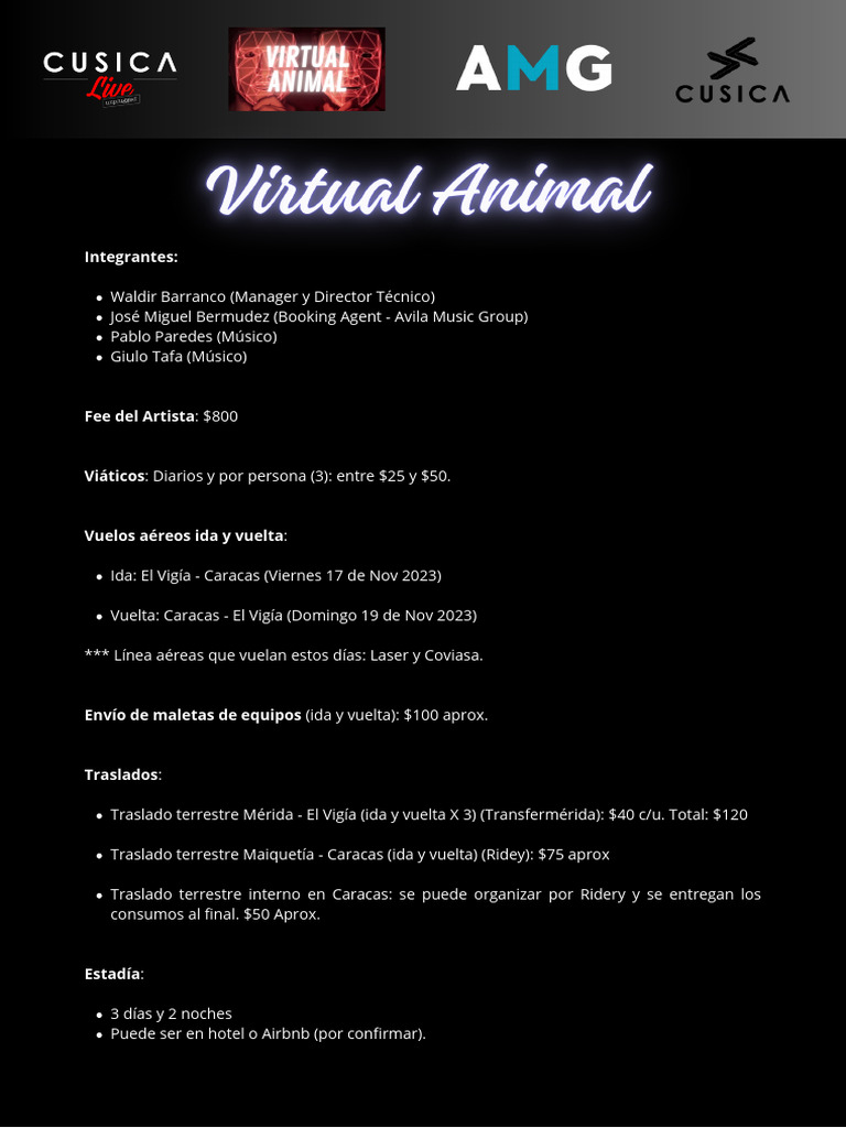 Virtual Animal - Brief | PDF