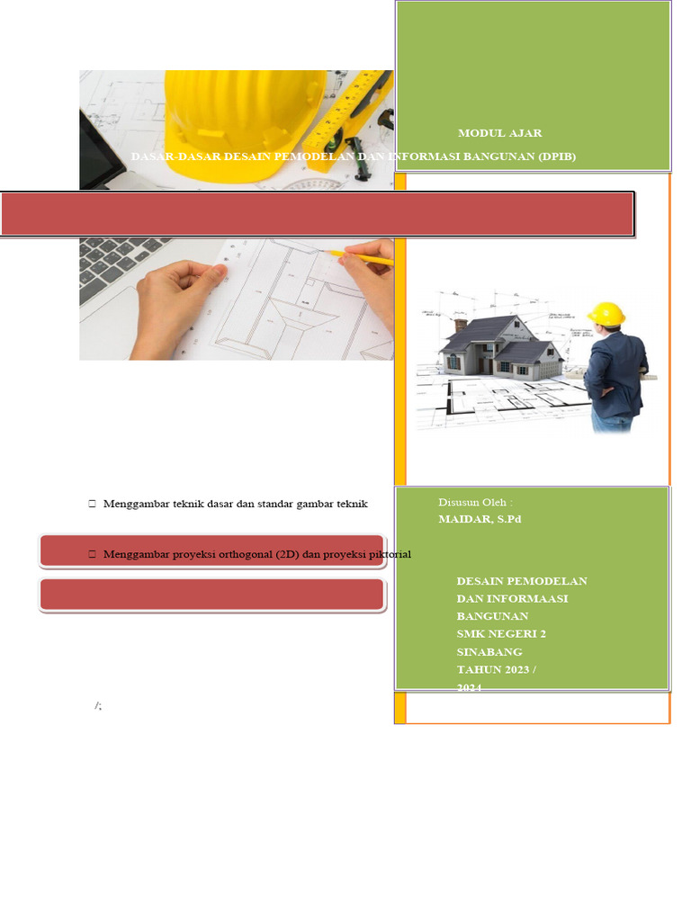 Modul Gambar Teknik | PDF
