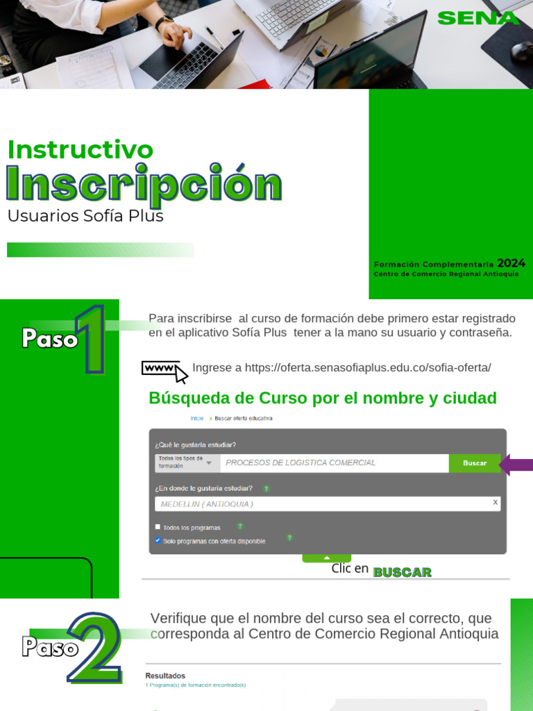 Instructivo Inscripción Sofía Plus - 2024 | PDF