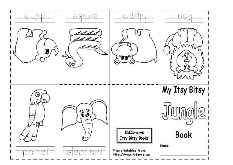 The Jungle Book - Itsy Book (30 COPIAS) | PDF