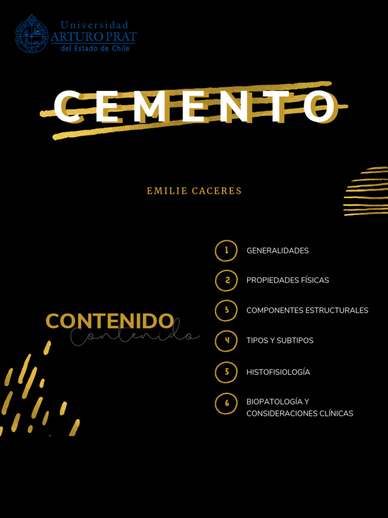 Cement o | PDF | Anatomía