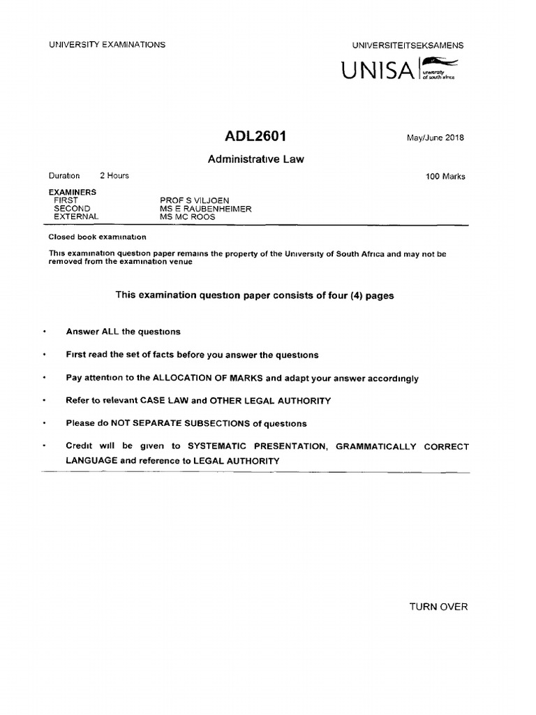 Adl2601 2018 6 e 1 | PDF