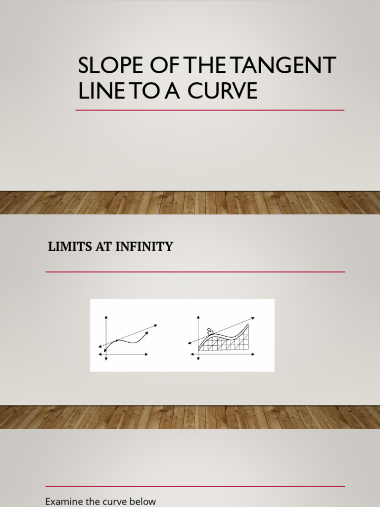 4 - Slope of The Tangent Line - Derivatives | PDF