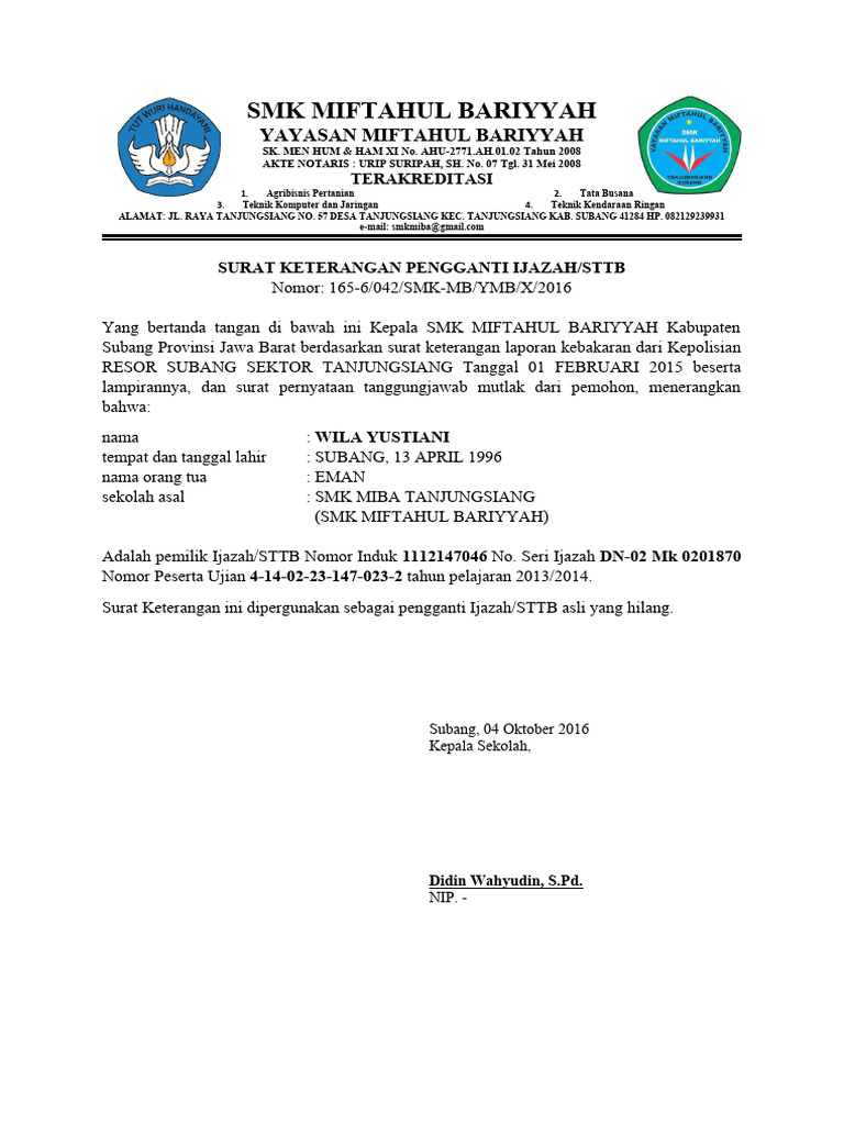 Edit Ijazah Ia | PDF