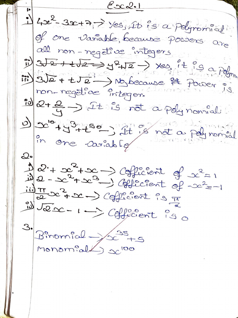 Maths Notes | PDF