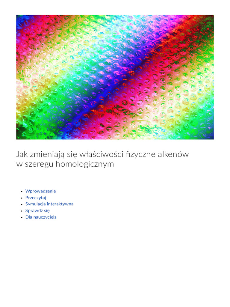 Jak Zmieniaja Sie Wlasciwosci Fizyczne Alkenow W Szeregu Homologicznym ... Jak Zmieniaja Sie Wlasciwosci Fizyczne Alkenow W Szeregu Homologicznym ...