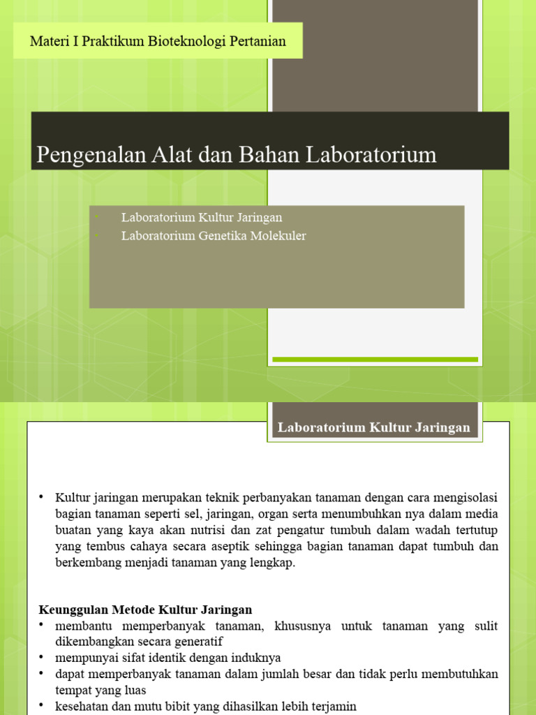 Pengenalan Alat Dan Bahan | PDF