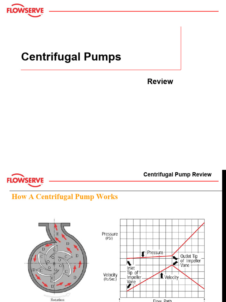Centrifugal Pump Review | PDF | Pump | Liquids