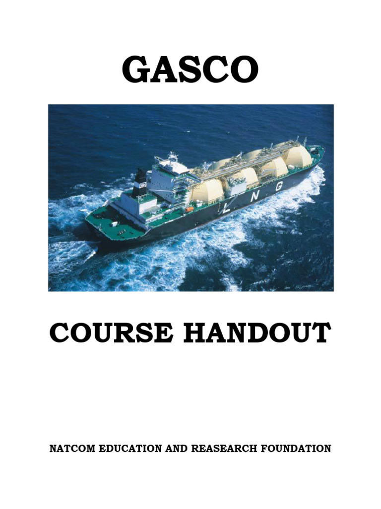 GASCO Notes | PDF | Liquefied Petroleum Gas | Liquefied Natural Gas