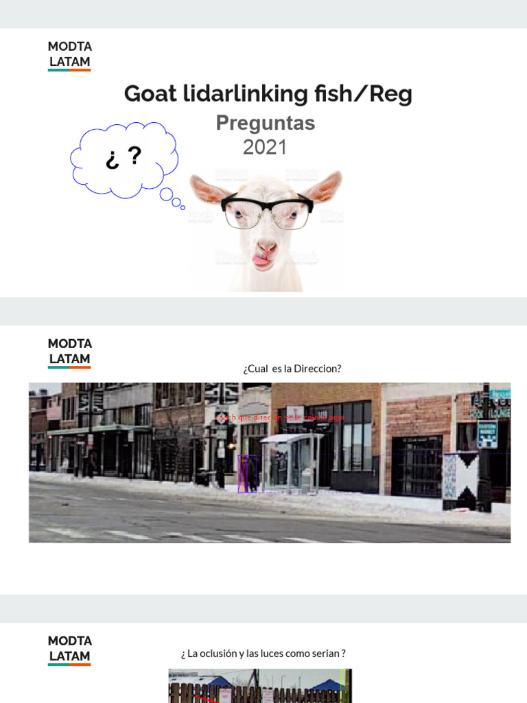 Goat Lidarlinking Fisheye Preguntas | PDF