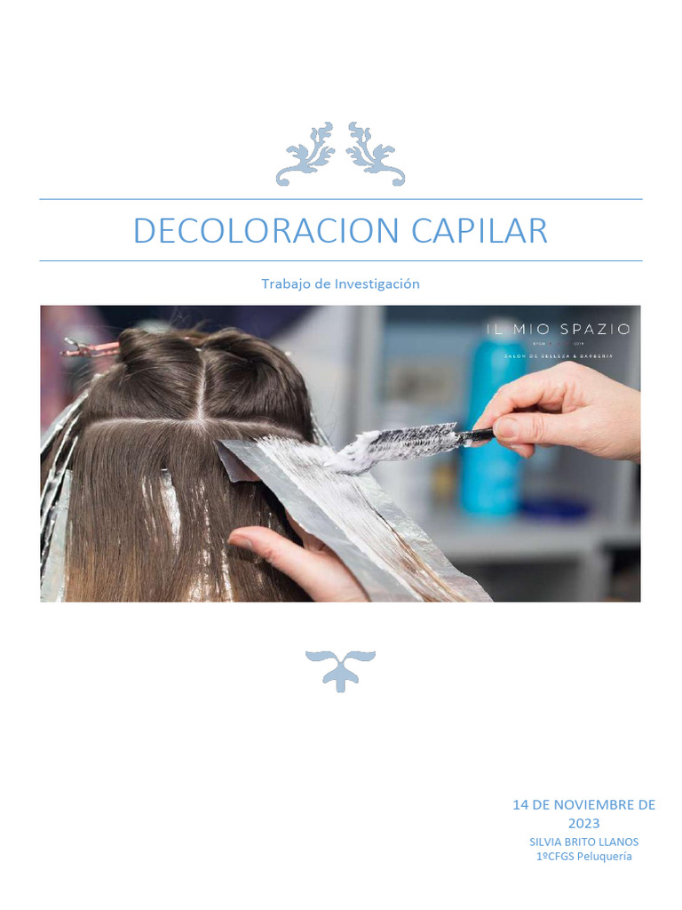 Decoloracion Capilar | PDF