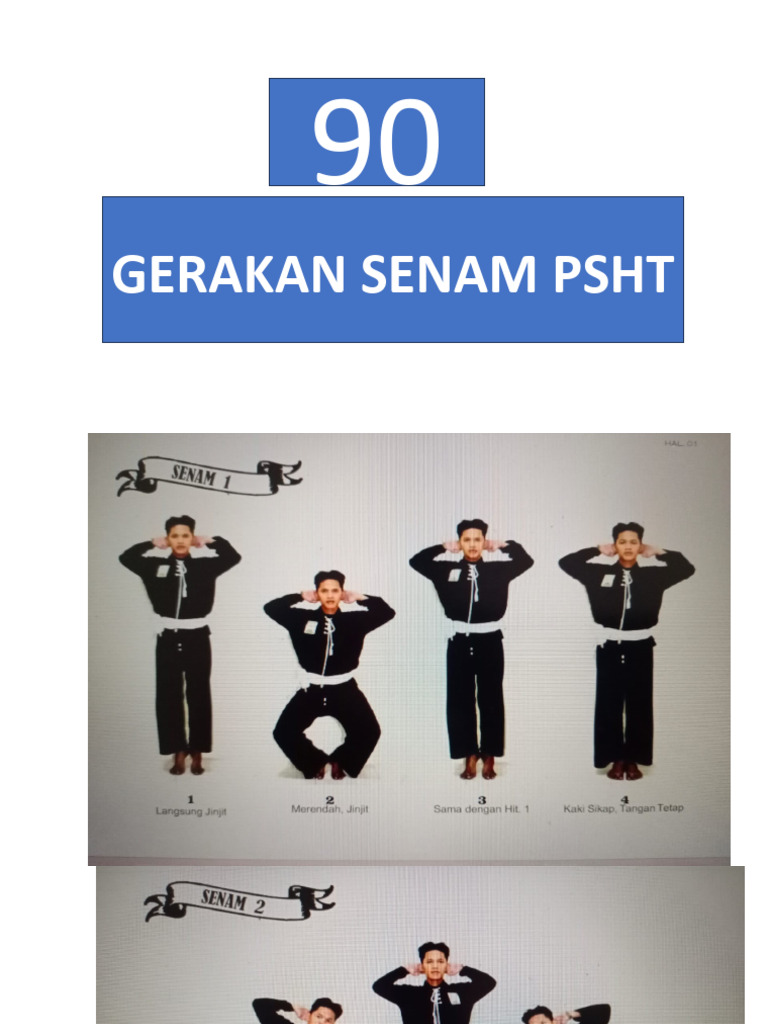 Gerakan Senam PSHT | PDF