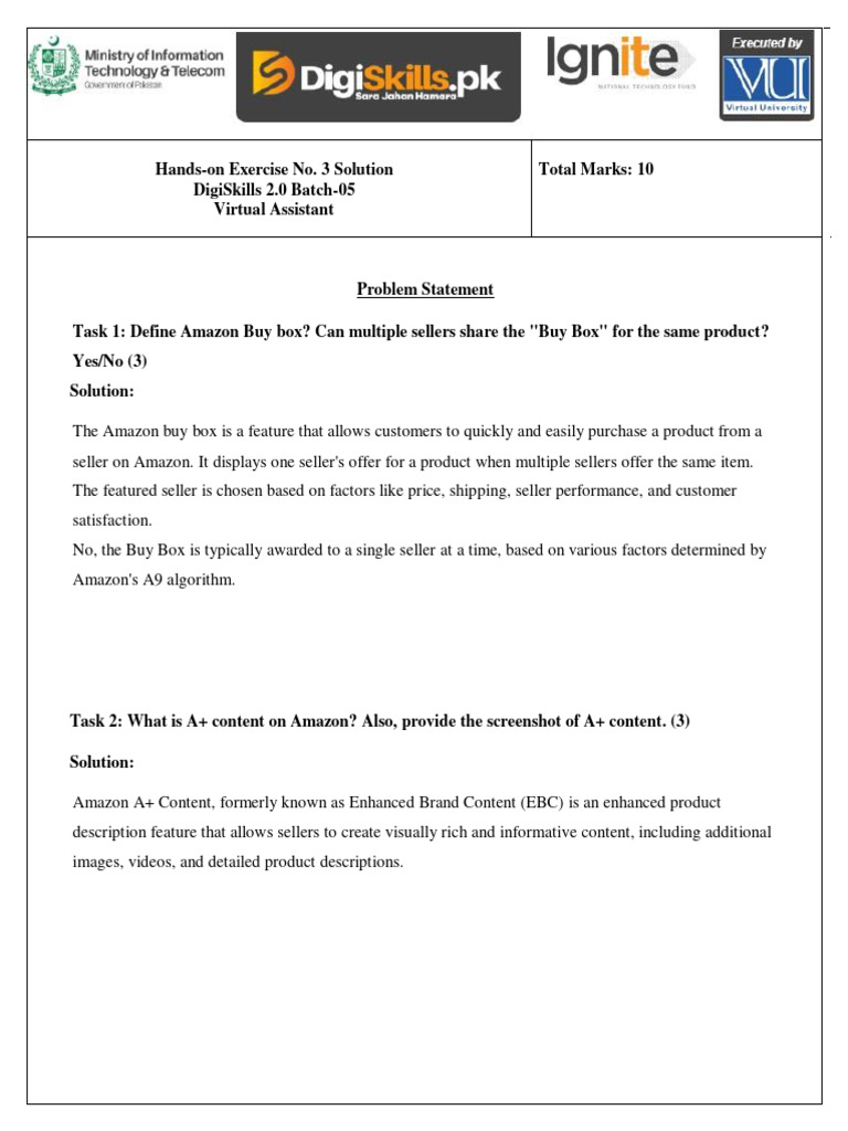 Dstp2.0-Batch-05 Vas101 3 Sol | PDF