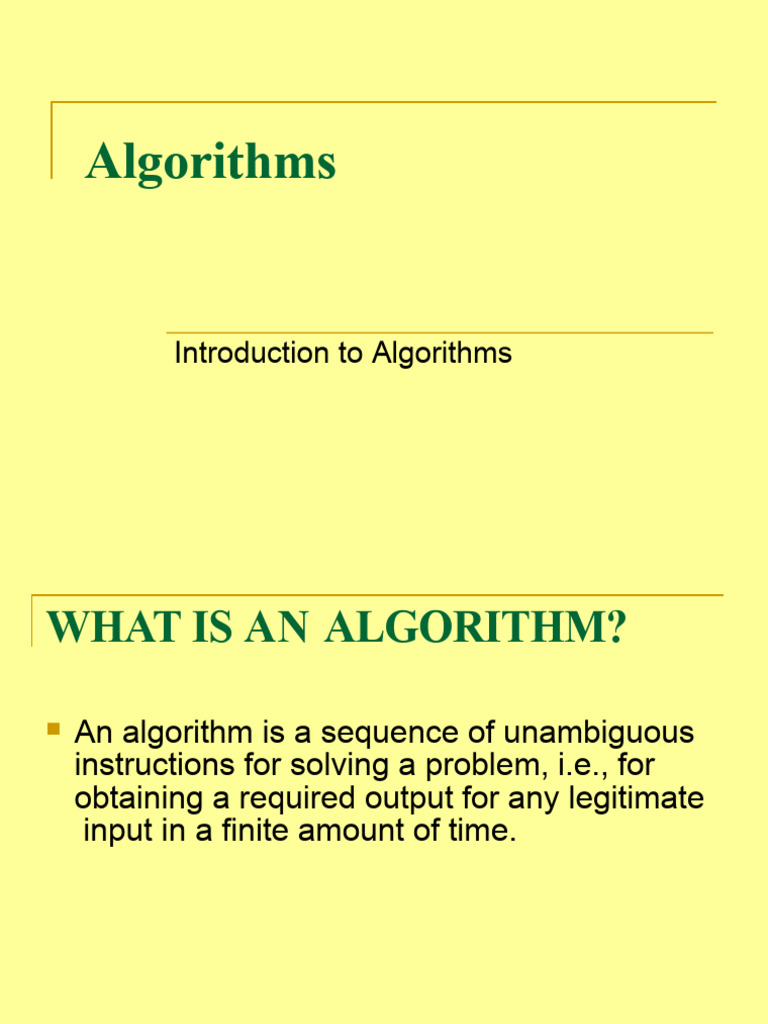 Introduction To Algorithms Lec 4 | PDF | Algorithms | Applied Mathematics