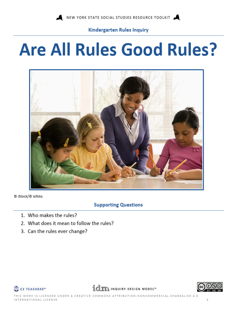 New York Kindergarten Rules Inquiry | PDF | Voting | Elections