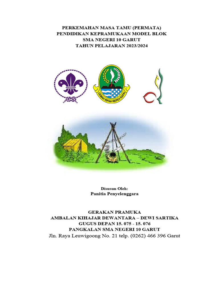 PROPOSAL PERMATA Kemah 2023-2024 - For Merge | PDF