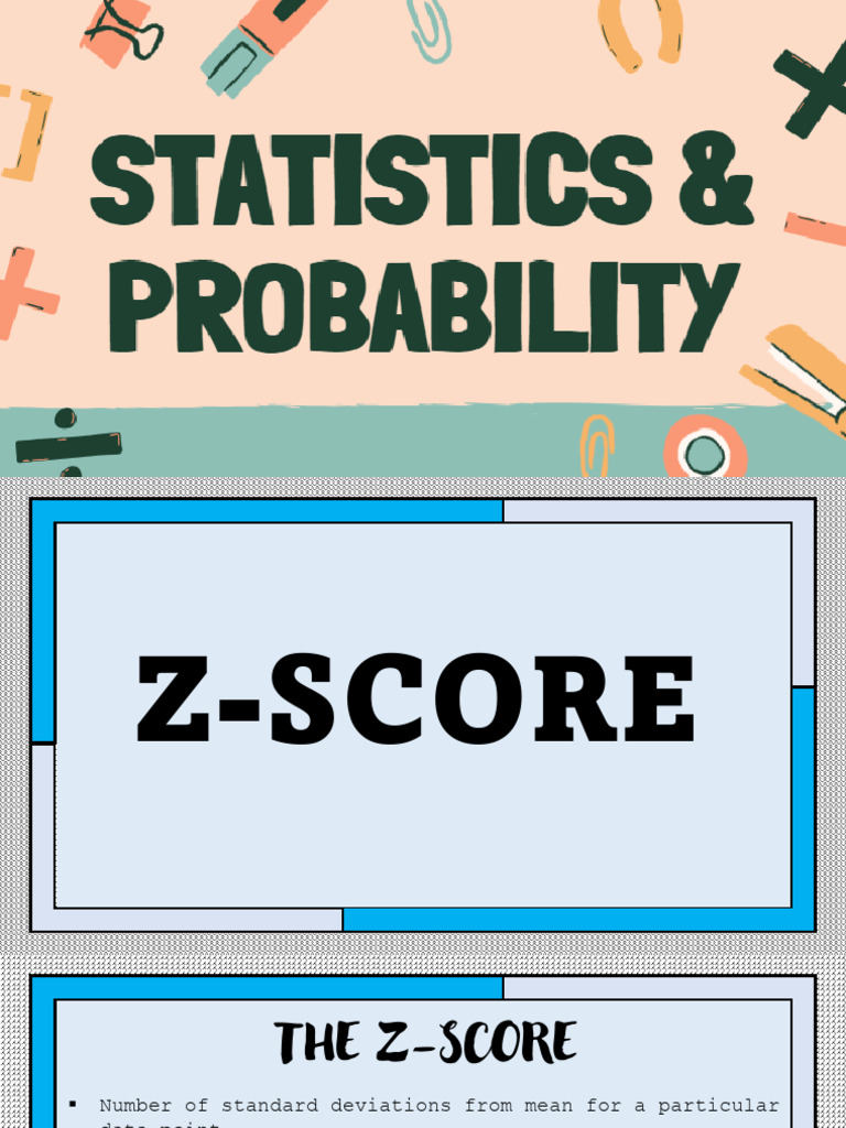 6 Z Score | PDF | Standard Score | Standard Deviation