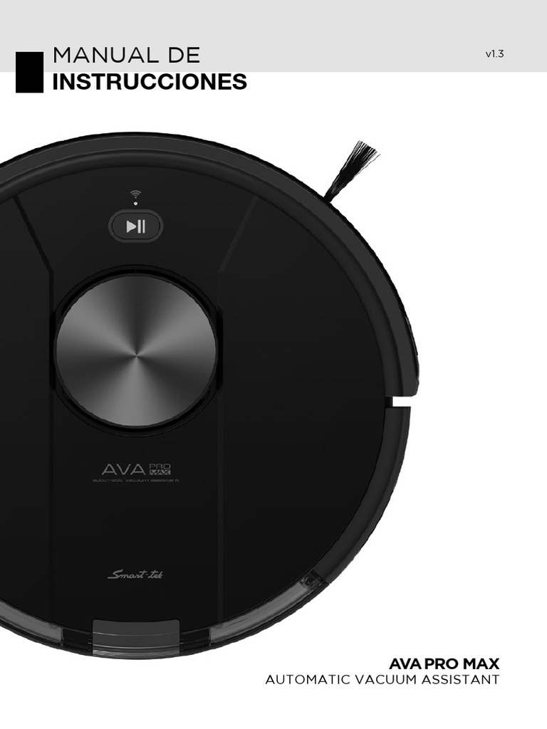 Manual Usuario Ava Pro Max | Descargar gratis PDF | Aspiradora | Control remoto