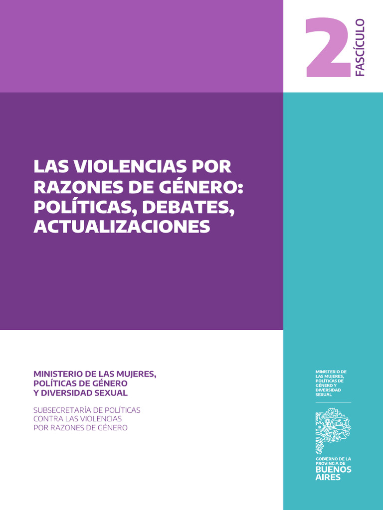 Las Violencias, Violencia de Genero MDM | Descargar gratis PDF | La violencia contra las mujeres ...