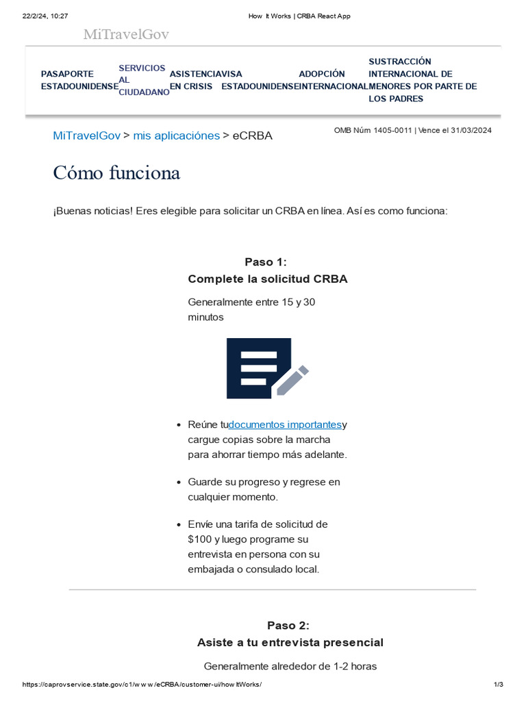 How It Works - CRBA React 1 | PDF | Gobierno