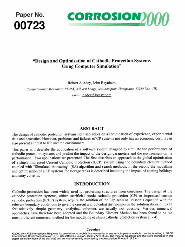 00723-Design and Optimisation of CP | PDF | Mathematical Optimization | Boundary Element Method