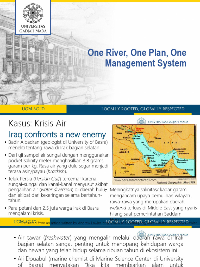One River, One Plan, One Management System | PDF