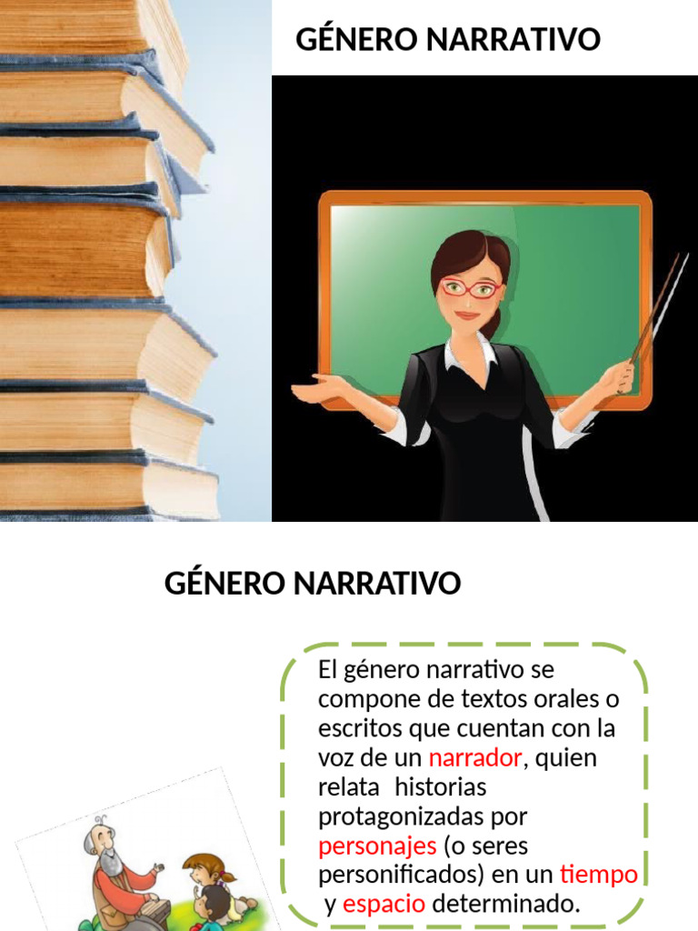 Genero Narrativo | PDF | Narración