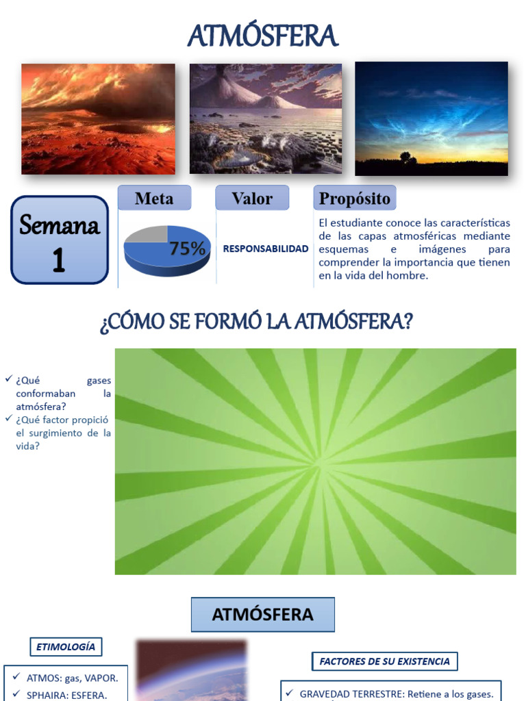 ATMOSFERA | PDF | Atmósfera | Tierra