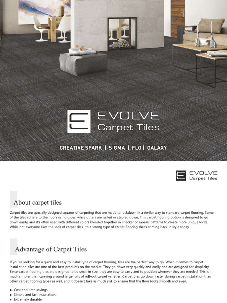 Evolve Carpet | PDF