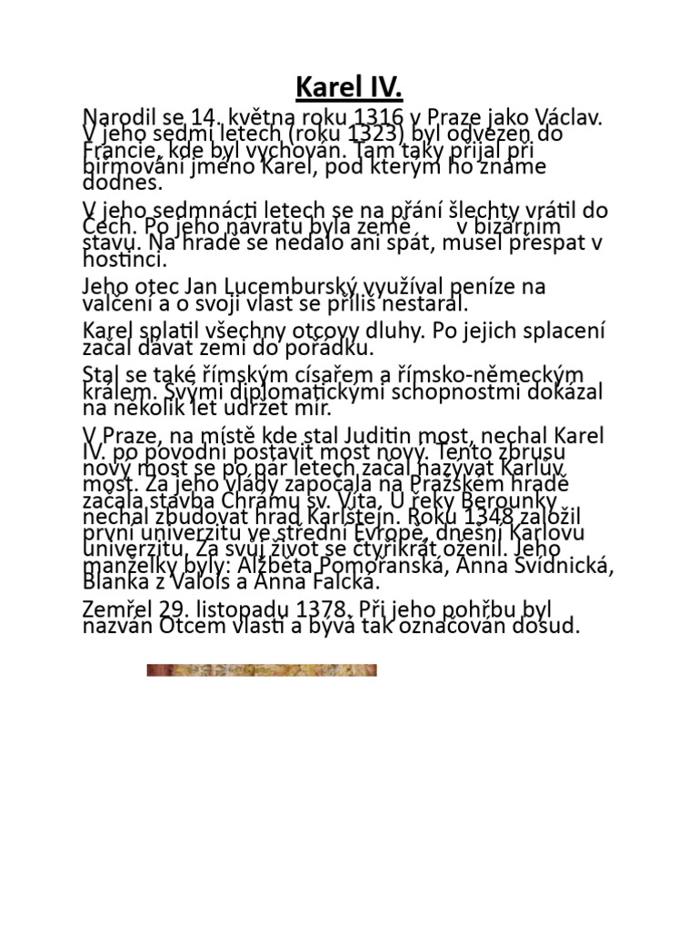 Karel IV | PDF