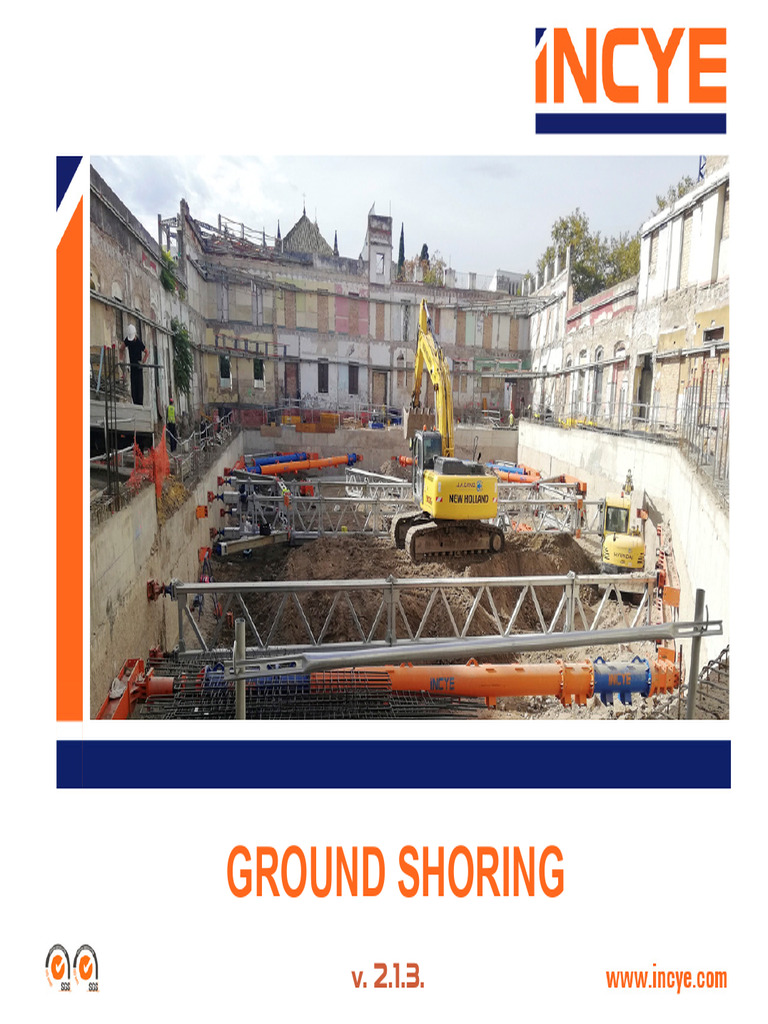 Ground Shoring Incye v.2.1.3 | PDF | Truss | Structural Engineering