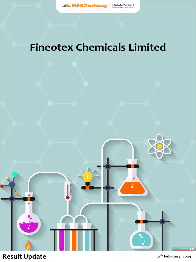 Fineotex Chemicals 21022024 KR | PDF | Investing | Financial Analyst