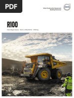 RTH100 Hybrid Mining Truck Specifications | PDF | Steering | Engines