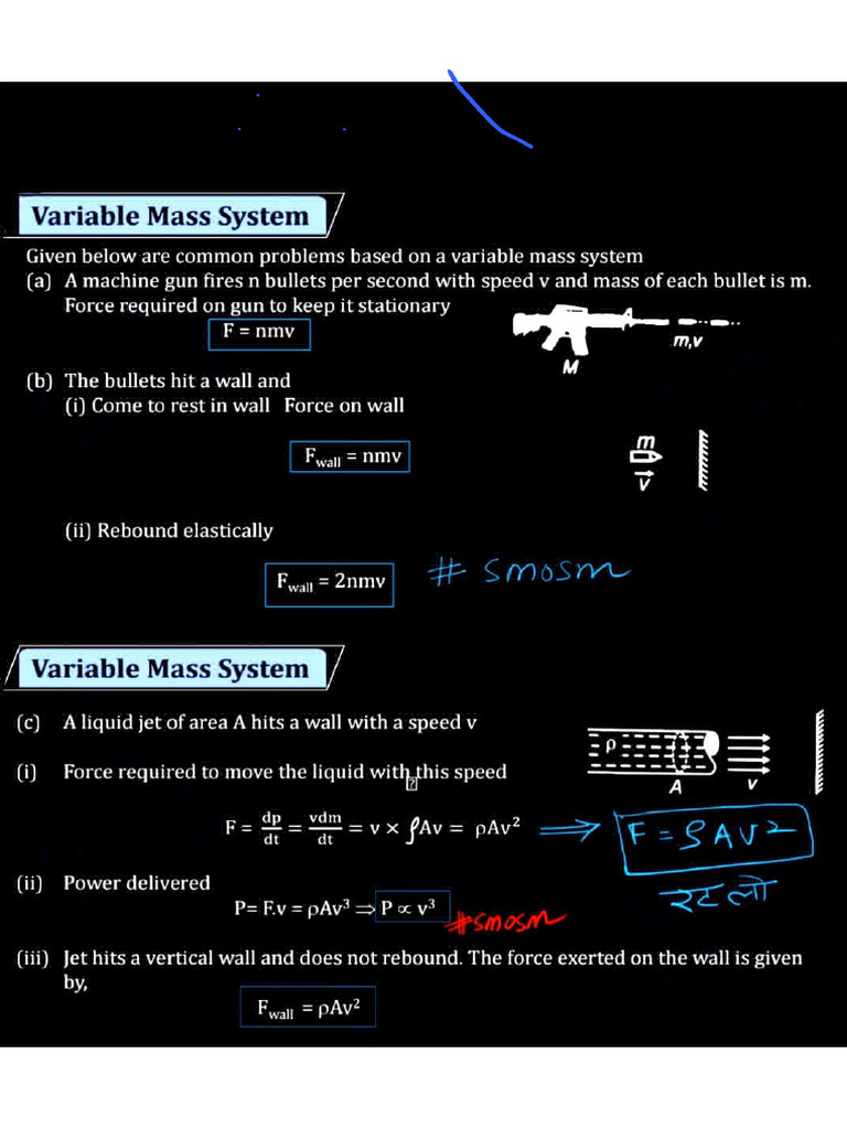 (Laws of Motion) Short Notes | PDF